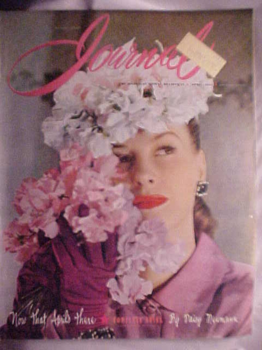 April 1945 the Ladies Home Journal Magazine With the Cover by Wilhela ...