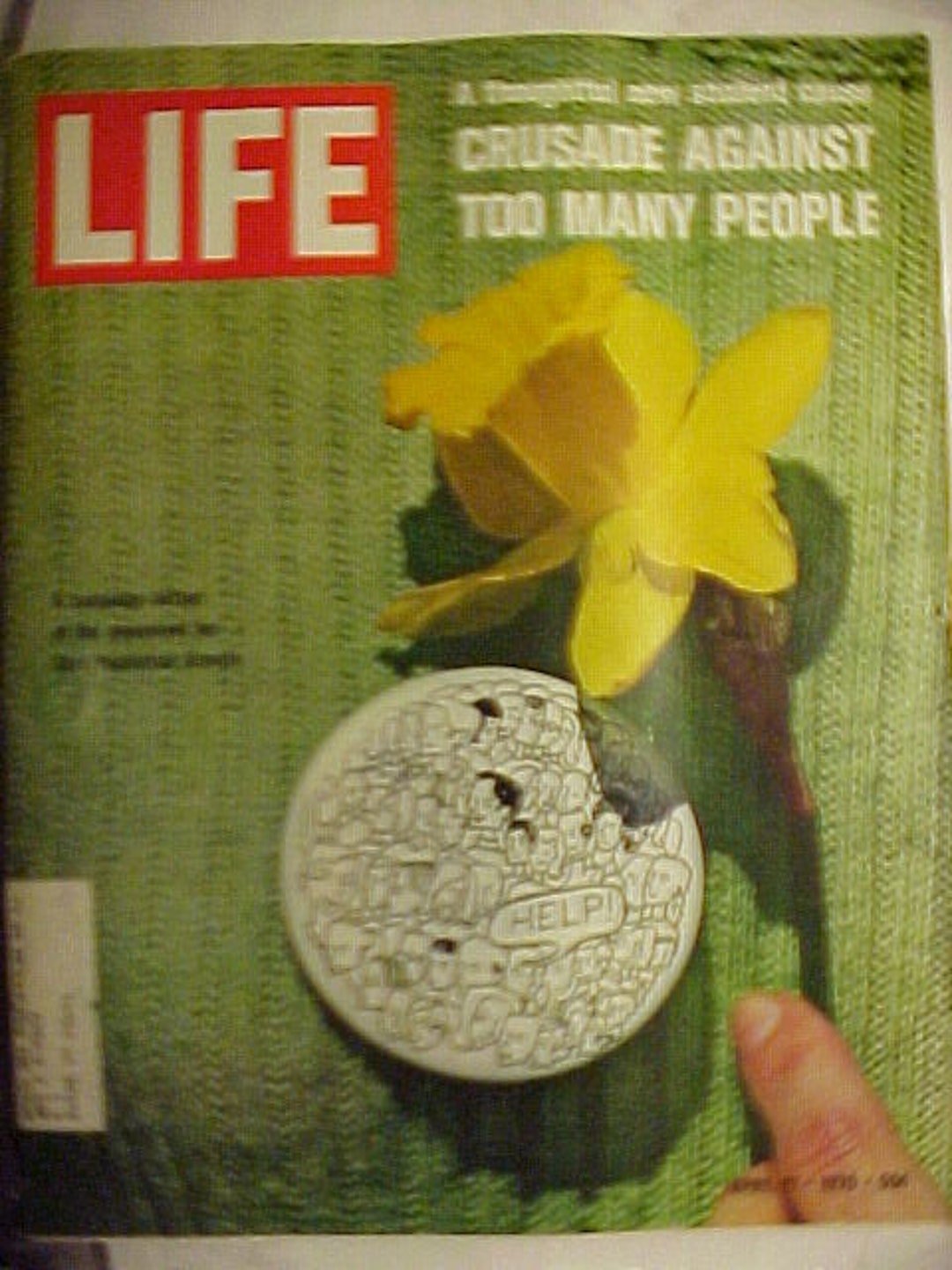 April 17, 1970 LIFE Magazine With Population Control Campaign on the ...