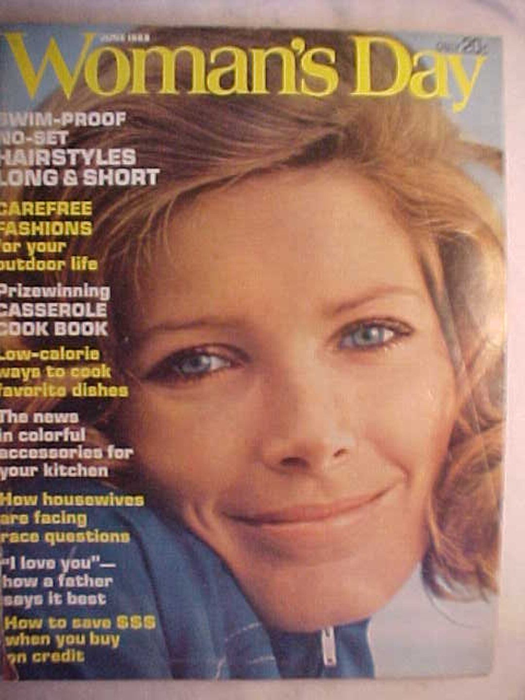 June 1969 Woman's Day Magazine With Hair Style Cover Art by Roderick ...
