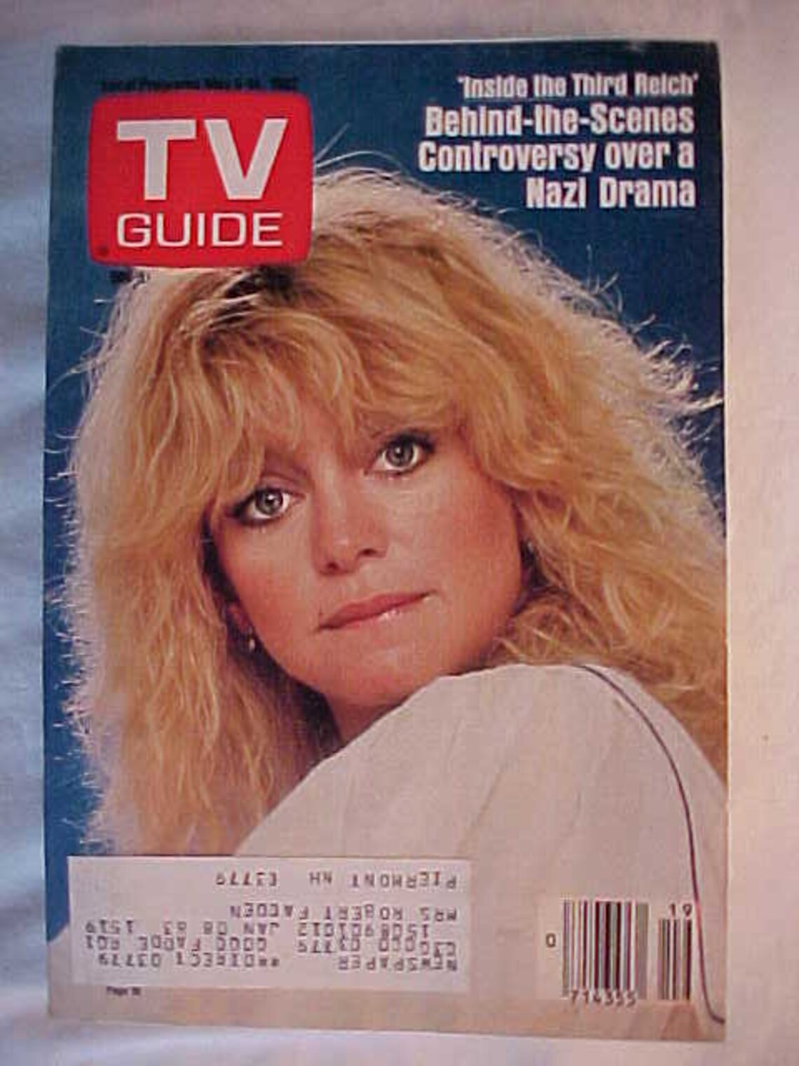 May 8-14 1982 TV Guide Magazine With Goldie Hawn on the Cover - Etsy