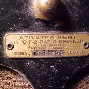 C1928-29 Atwater Kent Model 46 Radio Complete With All Tubes and Model ...