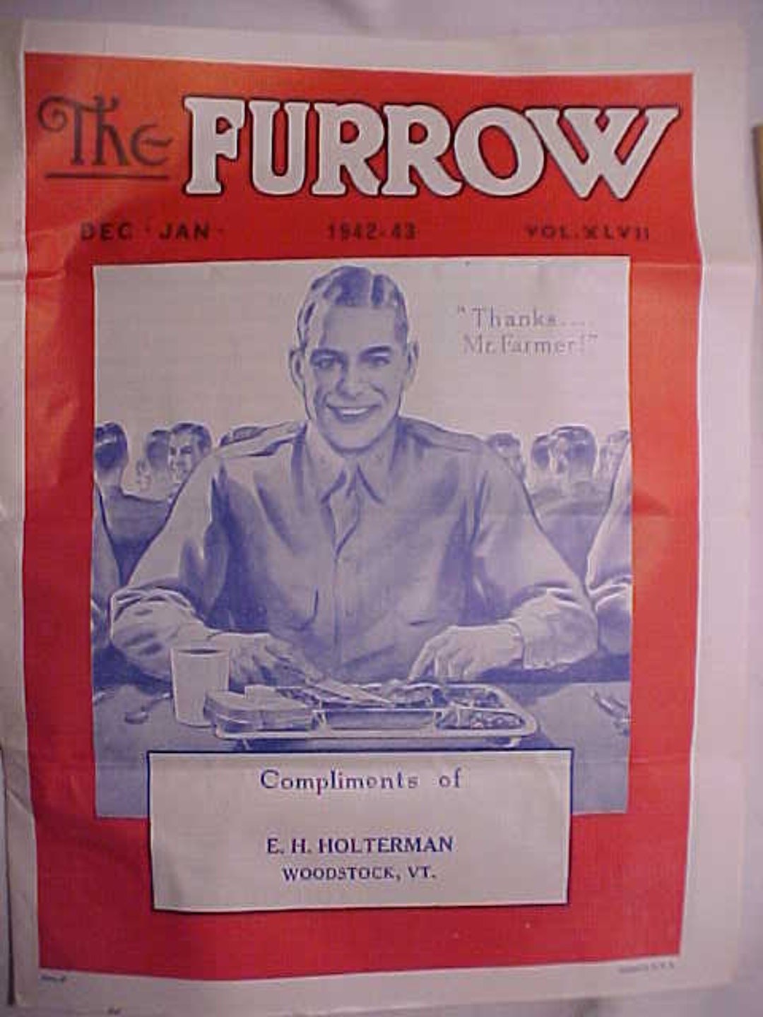 December 1942 & January 1943 the Furrow Magazine Compliments of E. H ...