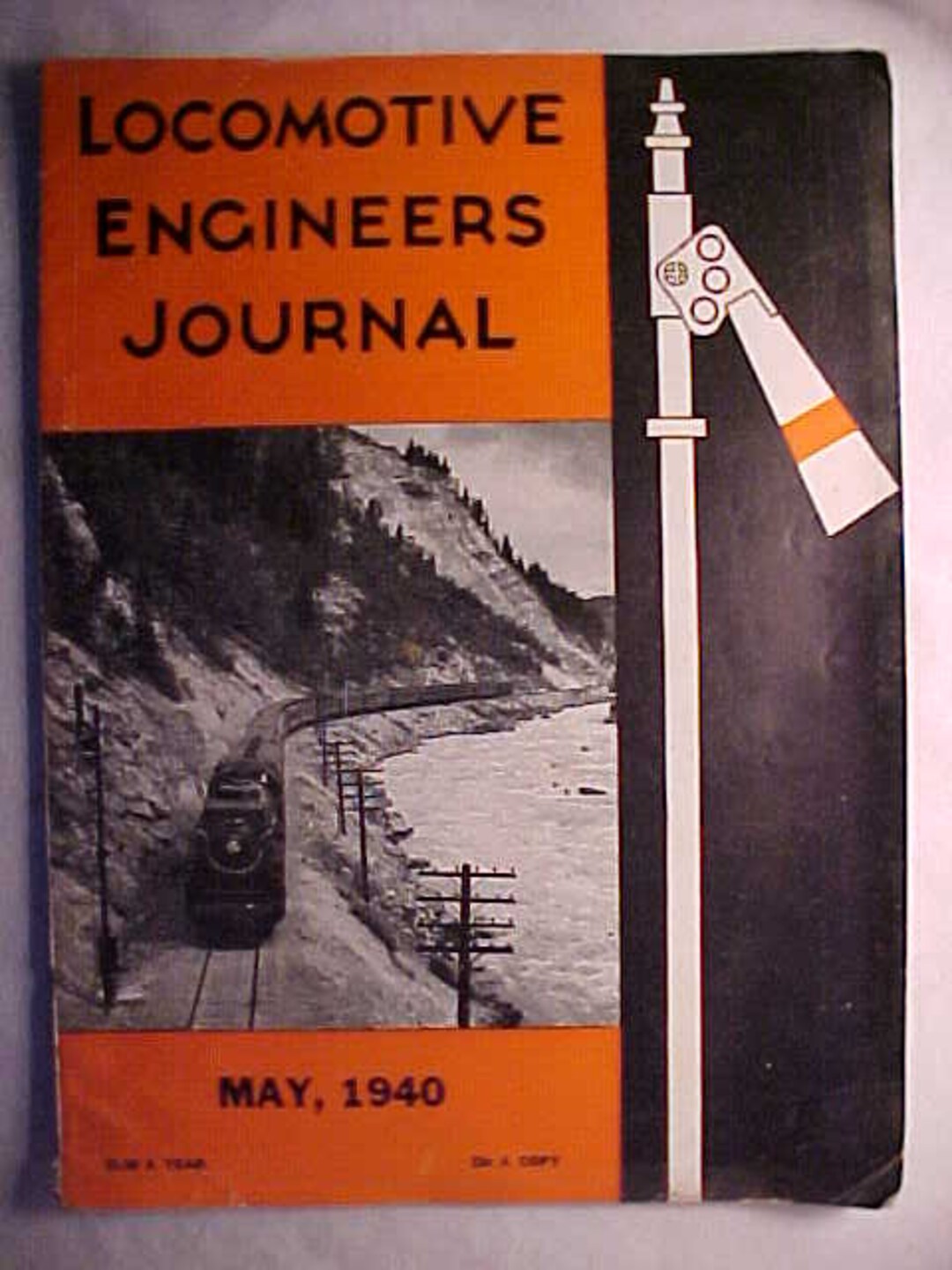 May 1940 Locomotive Engineers Journal by Paul M. Smith Cleveland, Ohio ...