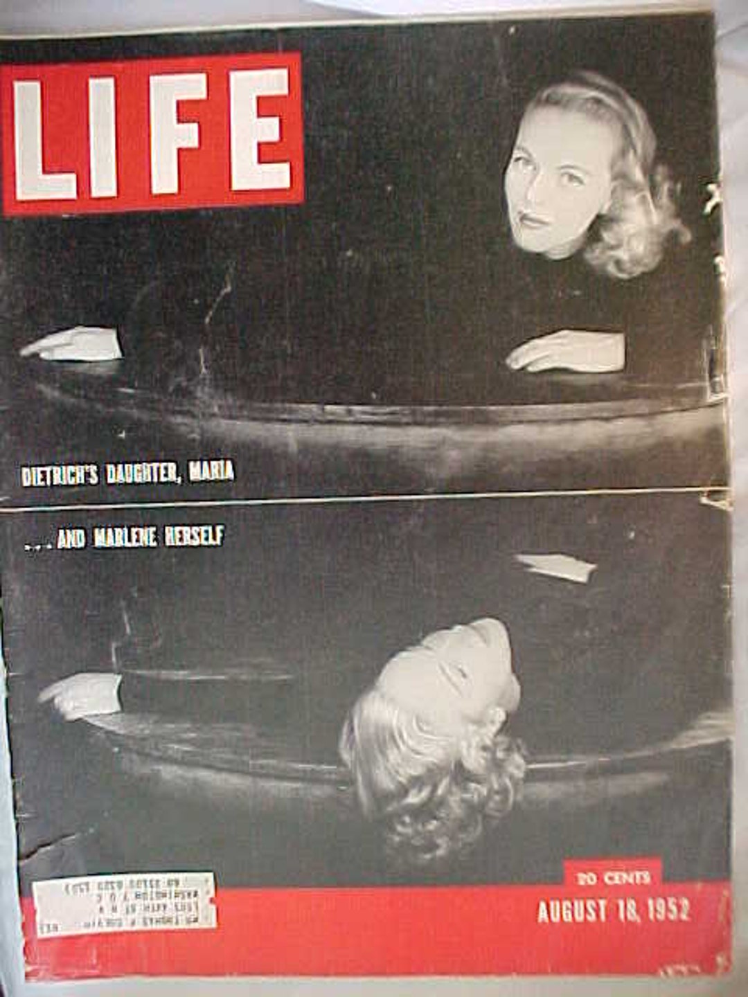 August 18, 1952 LIFE Magazine With Maria Riva on the Cover Has 108 ...