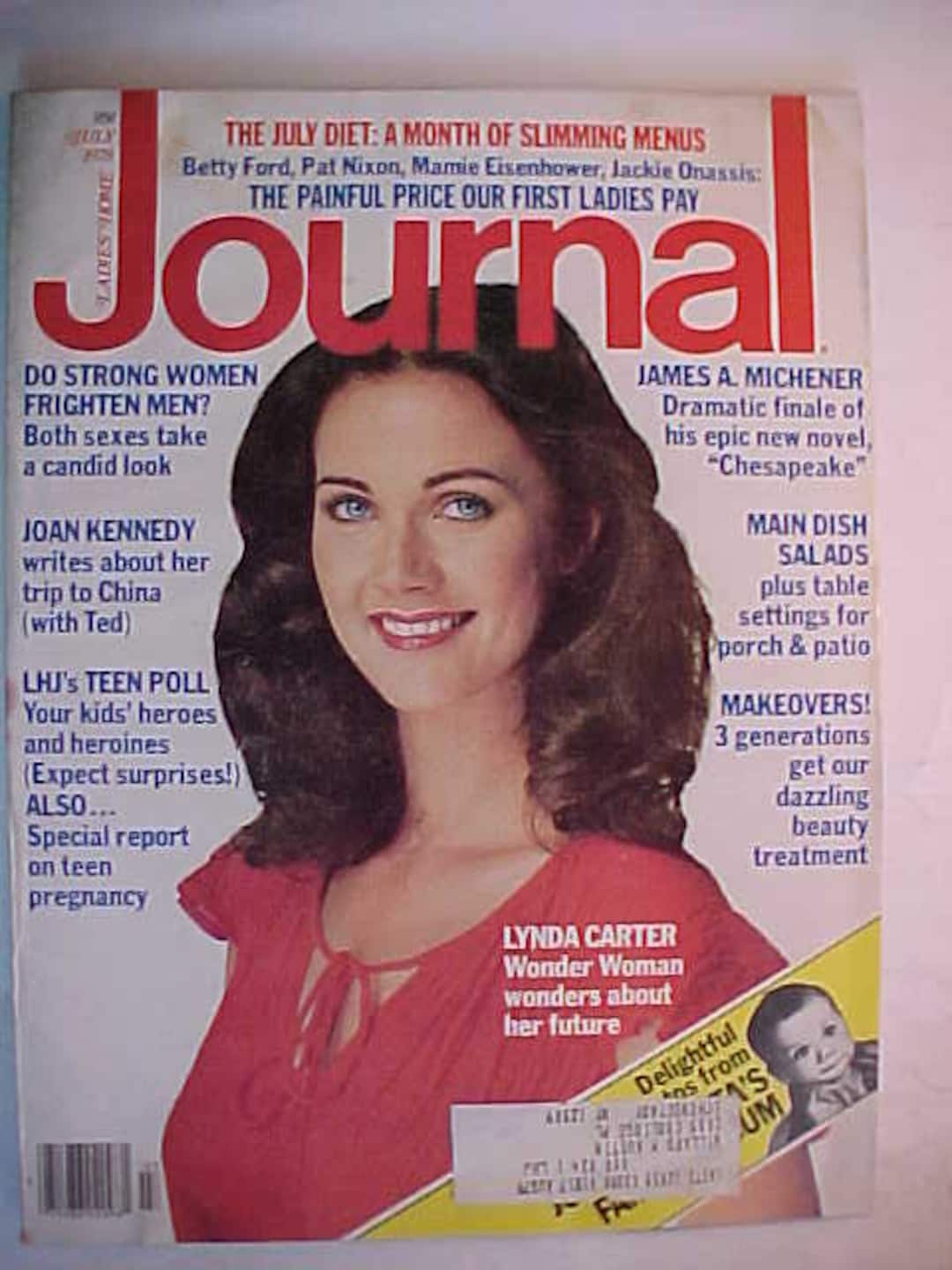 July 1978 the Ladies Home Journal Magazine With Lynda Carter on the ...
