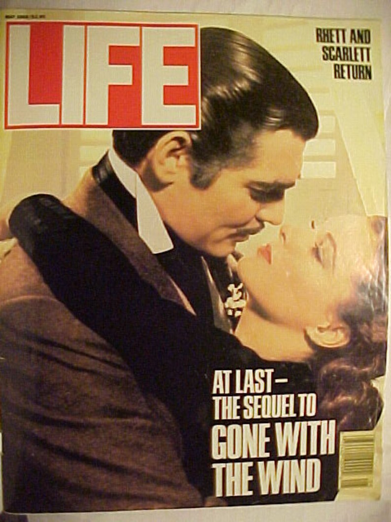 May 1988 LIFE Magazine With Gone With the Wind on the Cover - Etsy