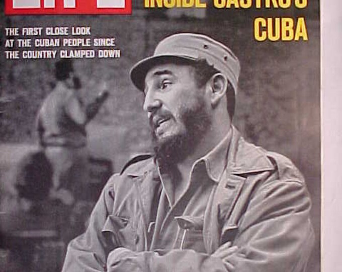 March 8, 1963 LIFE Magazine With Fidel Castro on the Cover Has 104 ...