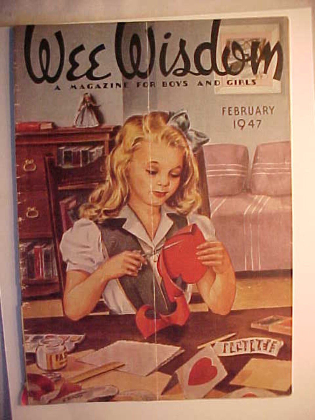 February 1947 Wee Wisdom A Magazine for Boys and Girls With Cover Art ...