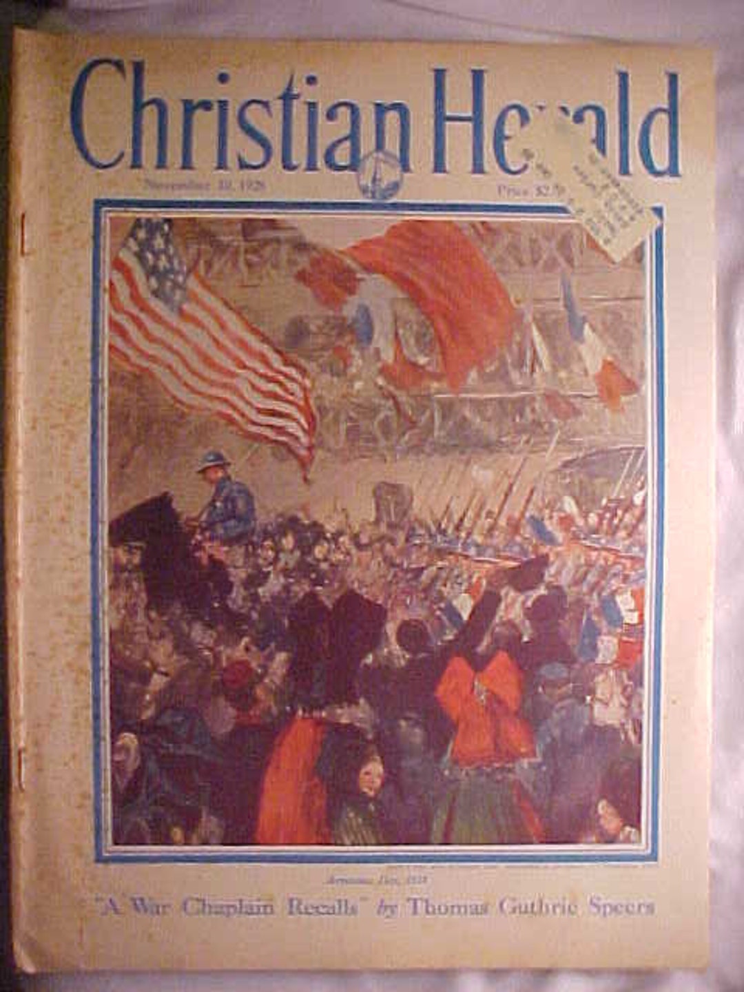 November 10,1928 Christian Herald a Weekly Illustrated Magazine for the ...
