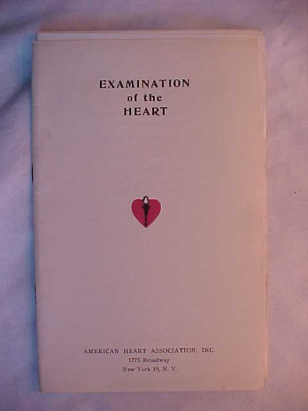 1951 Examination of the Heart Published by the American Heart ...