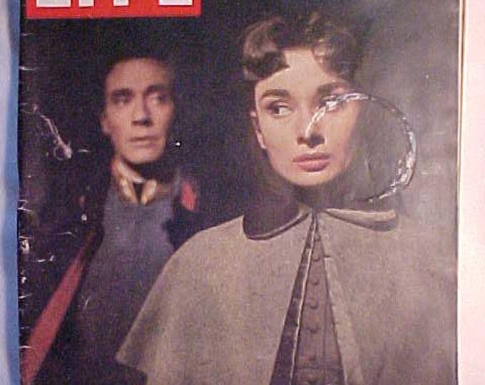 February 4, 1957 LIFE Magazine With Audrey Hepburn & Mel Ferrer on the ...