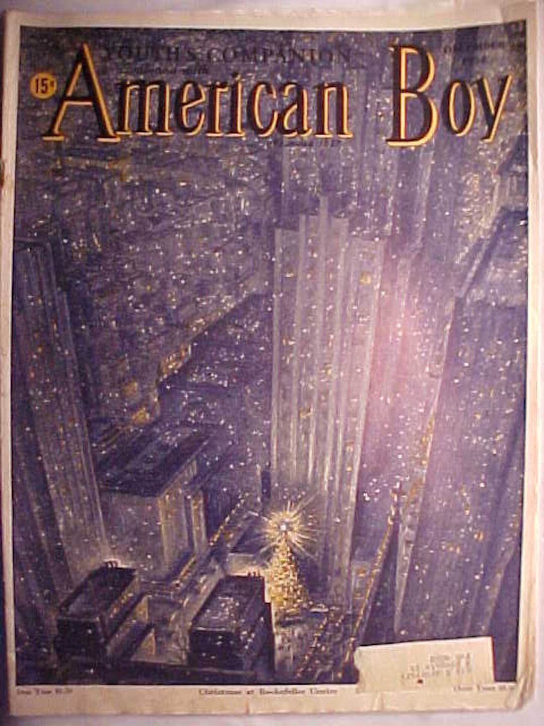 December 1938 the Youth's Companion Combined With American Boy Magazine ...