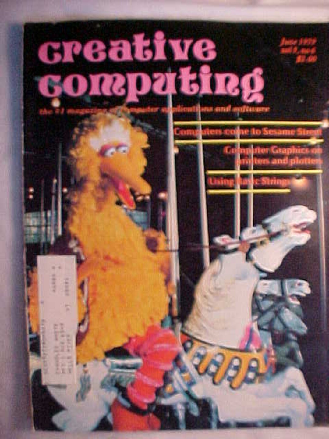 June 1979 Volume 5 Number 6 Creative Computing Magazine With Sesame ...
