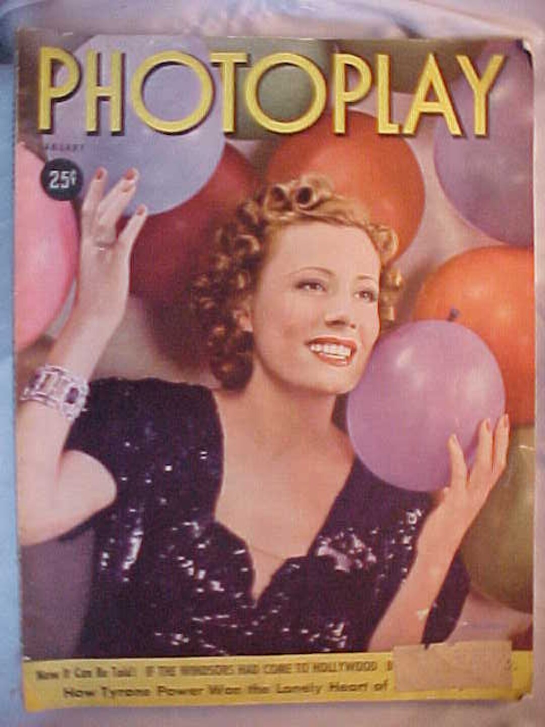 January 1938 Photoplay Celebrity Magazine With Irene Dunne on the Cover ...