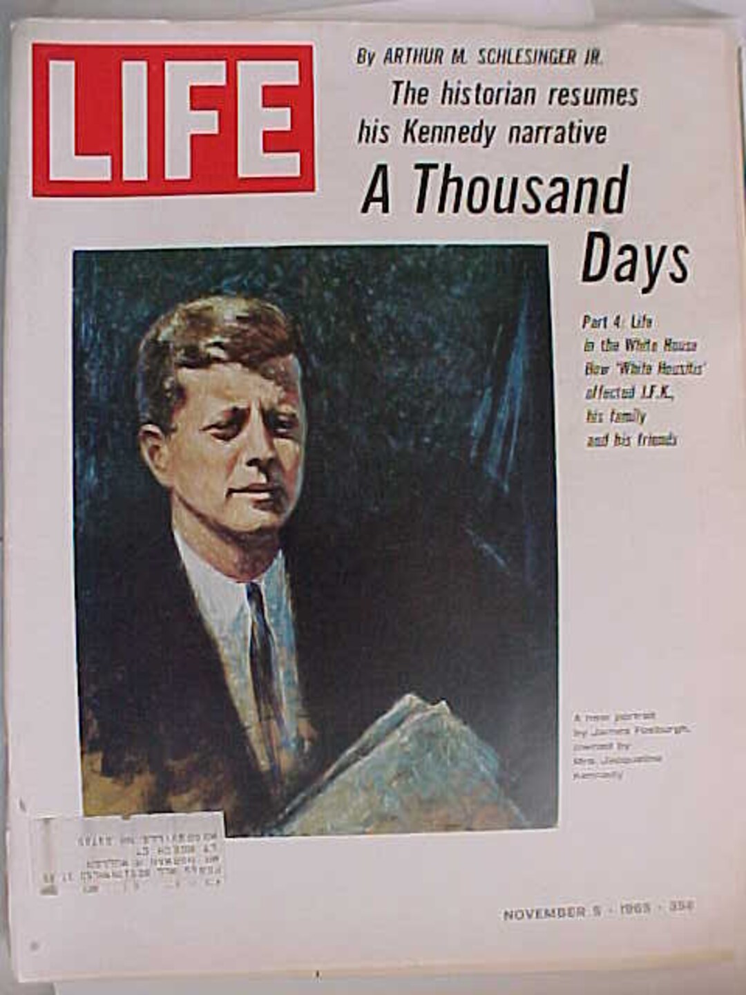 November 5, 1965 LIFE Magazine With John F. Kennedy on the Cover Has ...