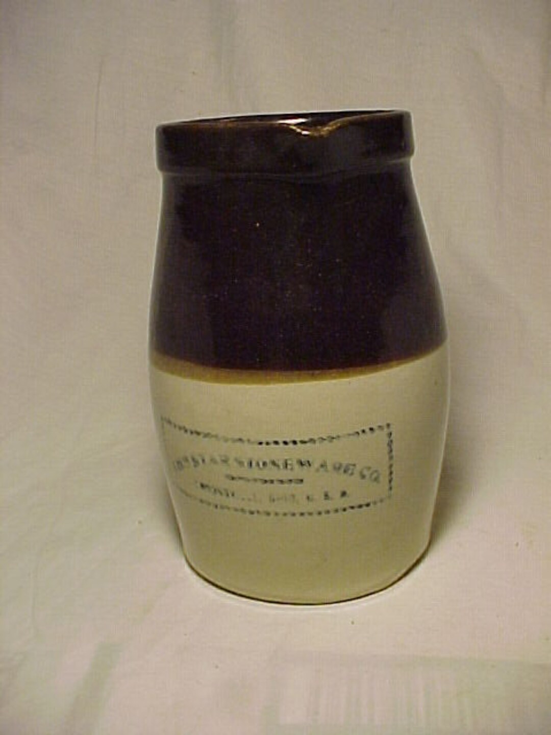 C1910-30s the Star Stoneware Co. Crooksville, Ohio, Quart Size ...