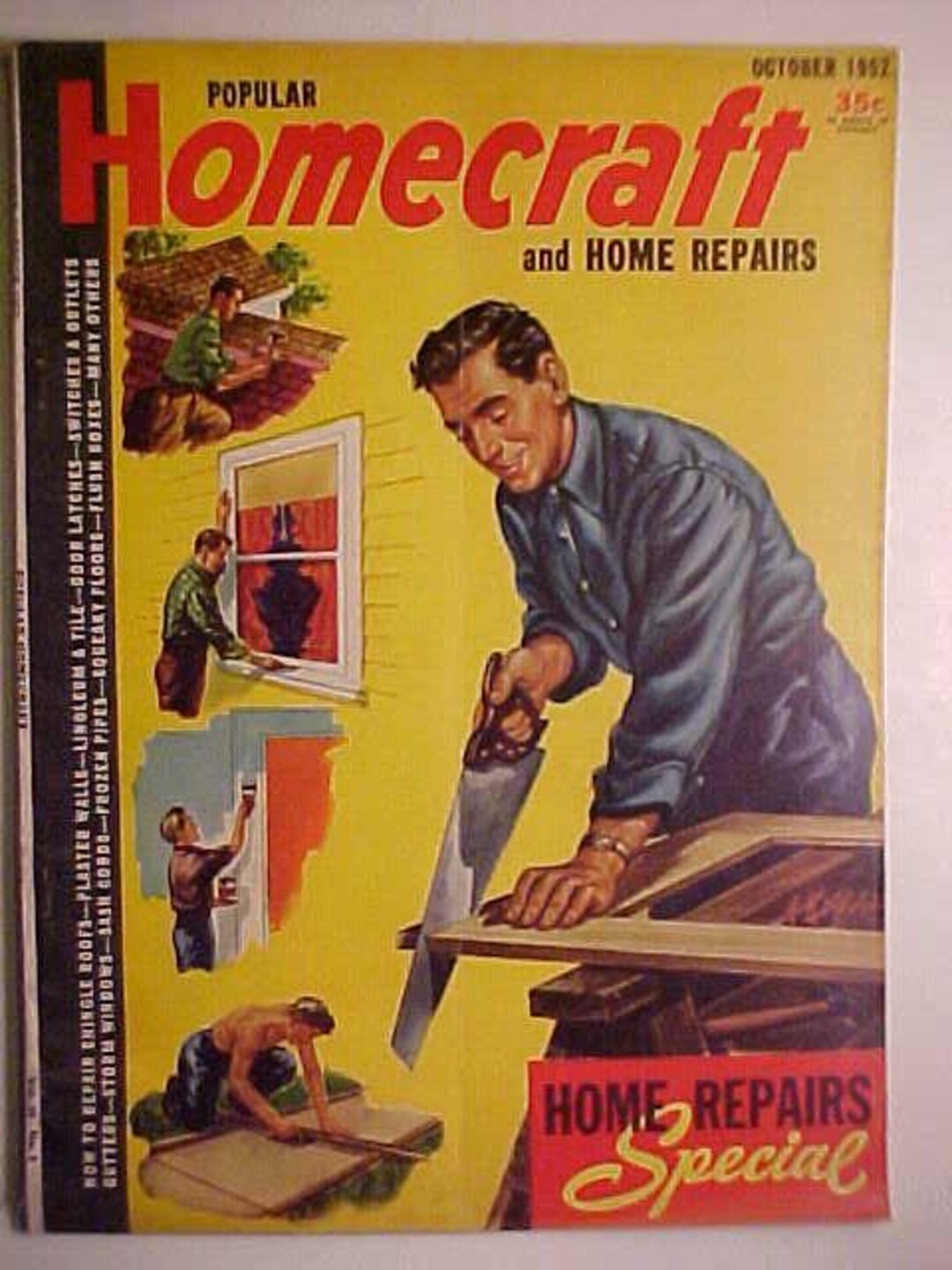 October 1952 Popular Home Craft Magazine, Has 60+ Pages of Ads ...