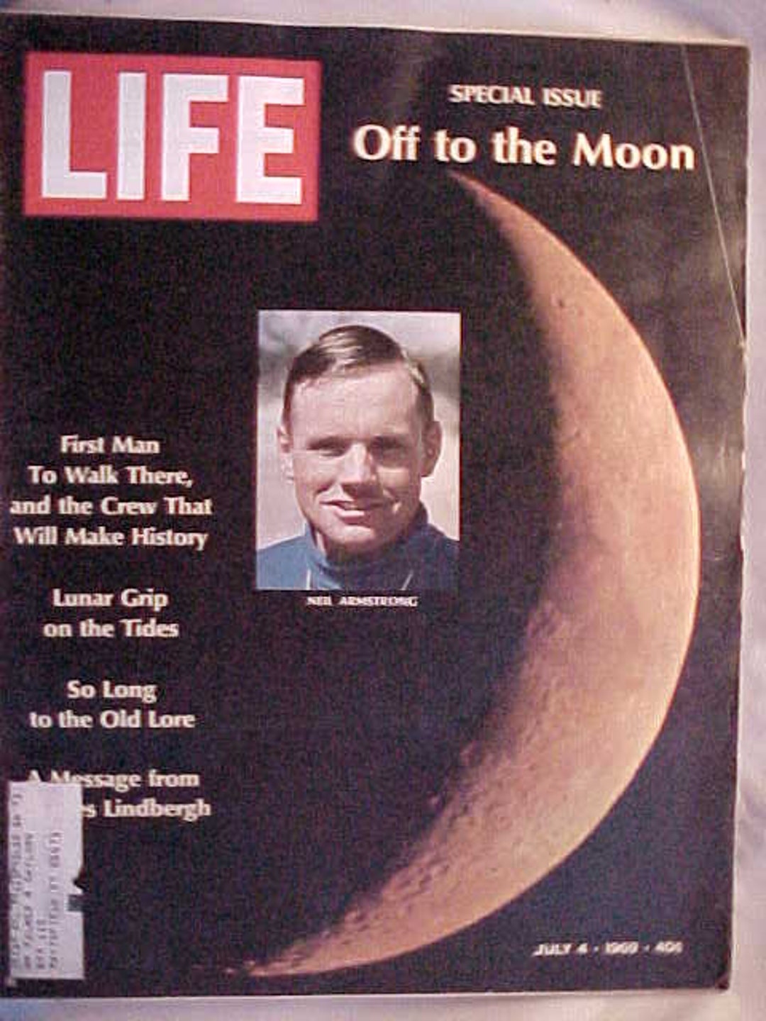July 4, 1969 LIFE Magazine With Niel Armstrong off to the Moon on the ...