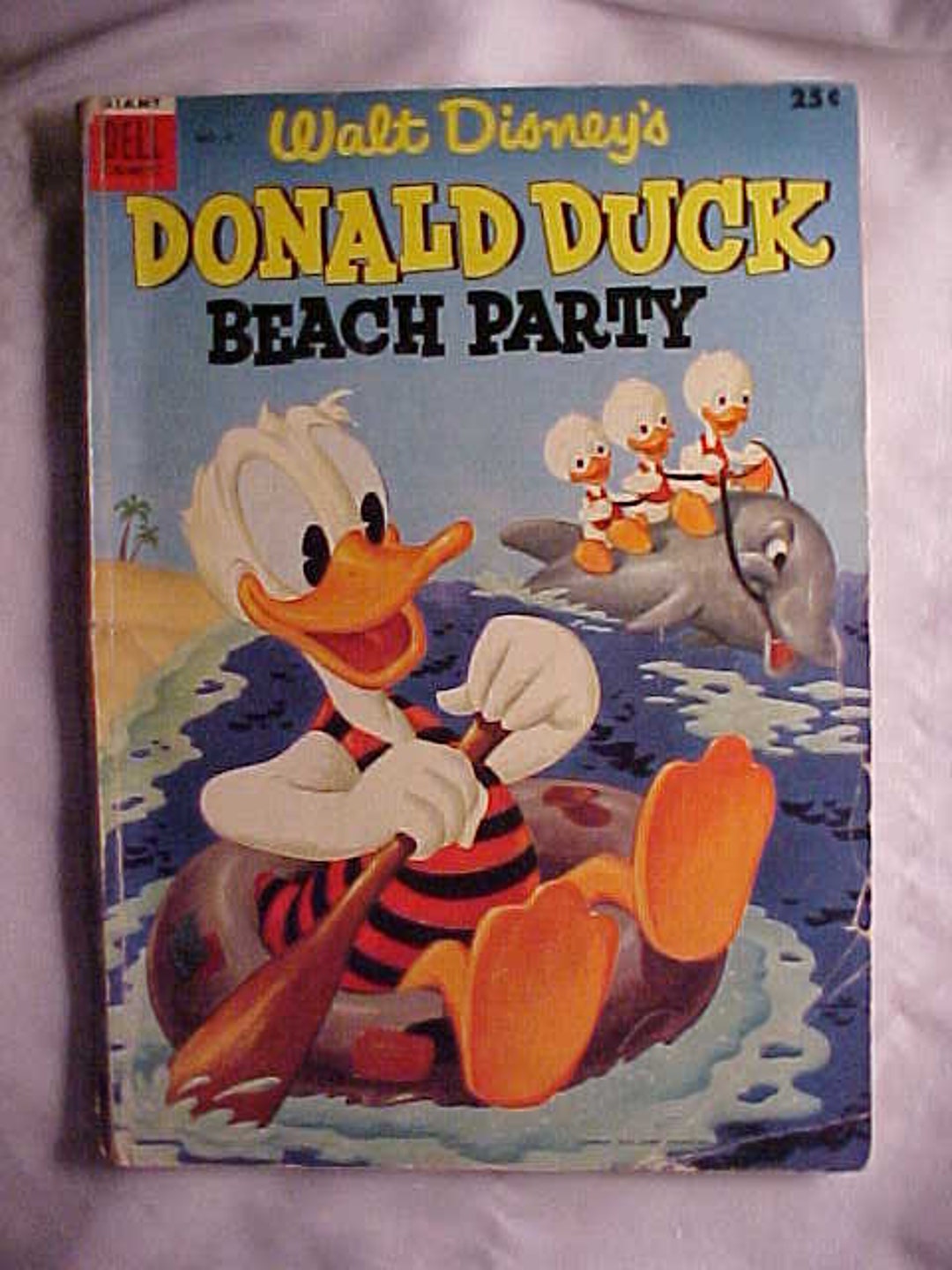1954 Walt Disney's Donald Duck Beach Party No. 1 Golden Age Comic Book ...