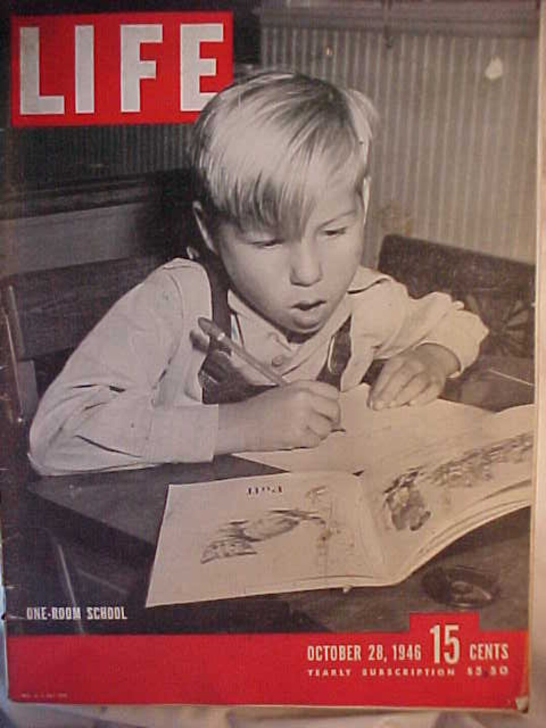 October 28, 1946 LIFE Magazine With Charlie Buntjer on the Cover Has ...