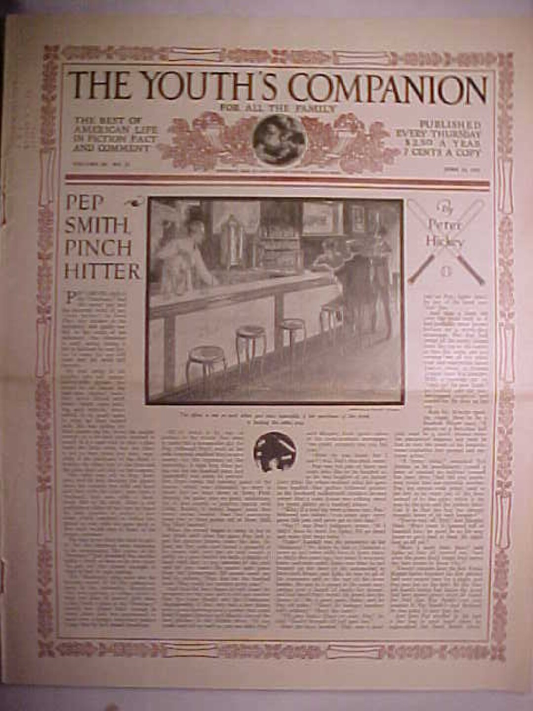 June 22, 1922 the Youth's Companion Weekly Magazine Newspaper With a ...