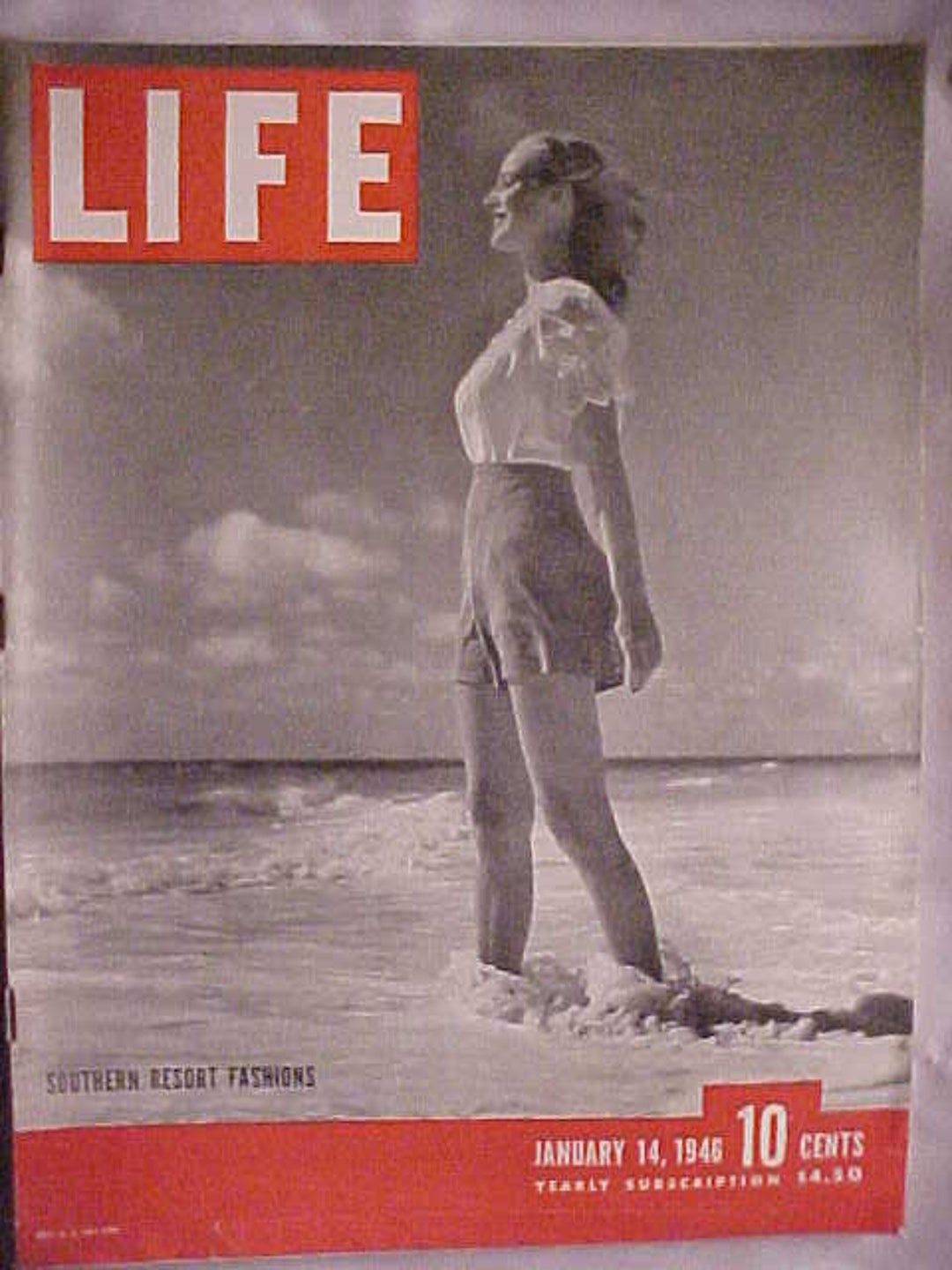 January 14, 1946 LIFE Magazine Rita Daigle From Bermuda on the Cover ...