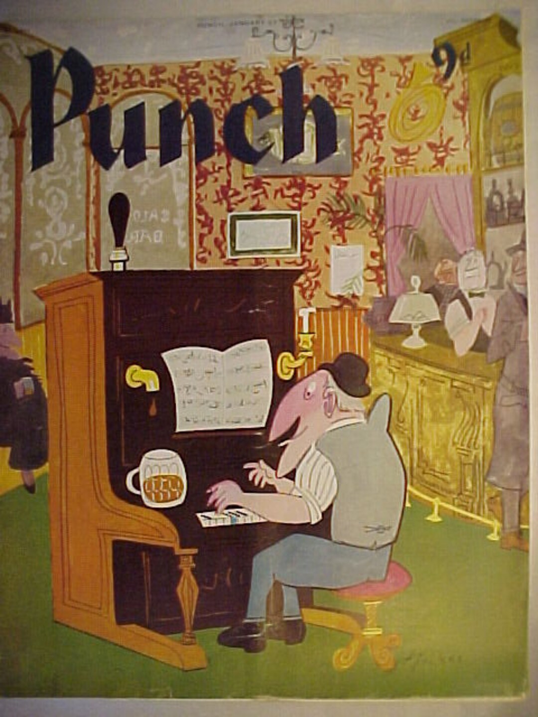 January 27, 1960 Punch Magazine Has Over 30 Pages of Ads and Articles ...