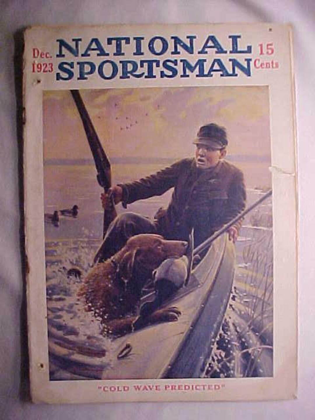 December 1923 National Sportsman Magazine With Cover Art by William ...