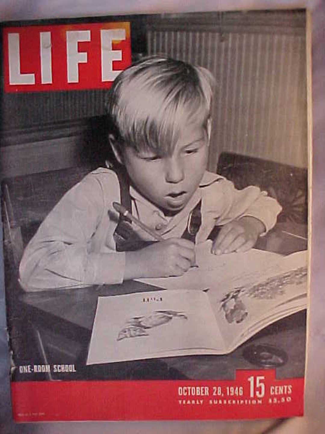 October 28, 1946 LIFE Magazine With Charlie Buntjer on the Cover Has ...