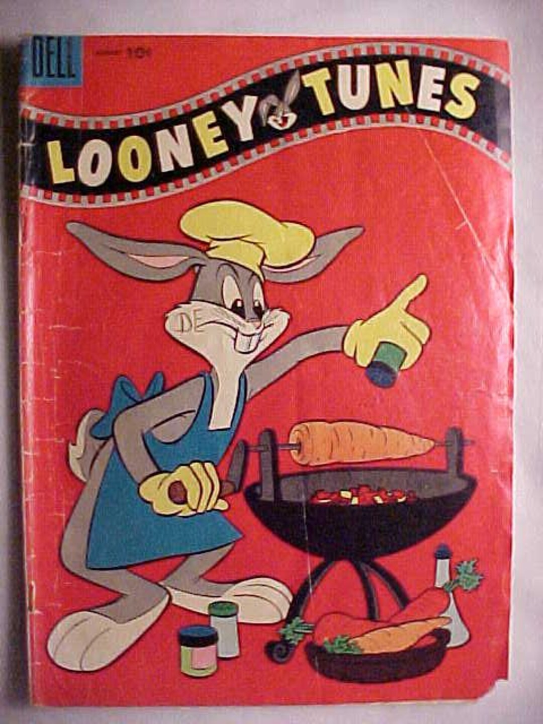 August 1955 Looney Tunes Golden Age Comic Book Published by Dell Comics ...