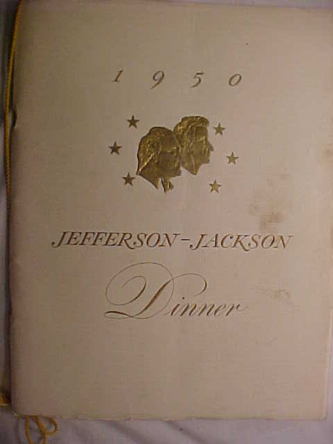 1950 Jefferson Jackson Dinner National Guard Armory Washington February ...