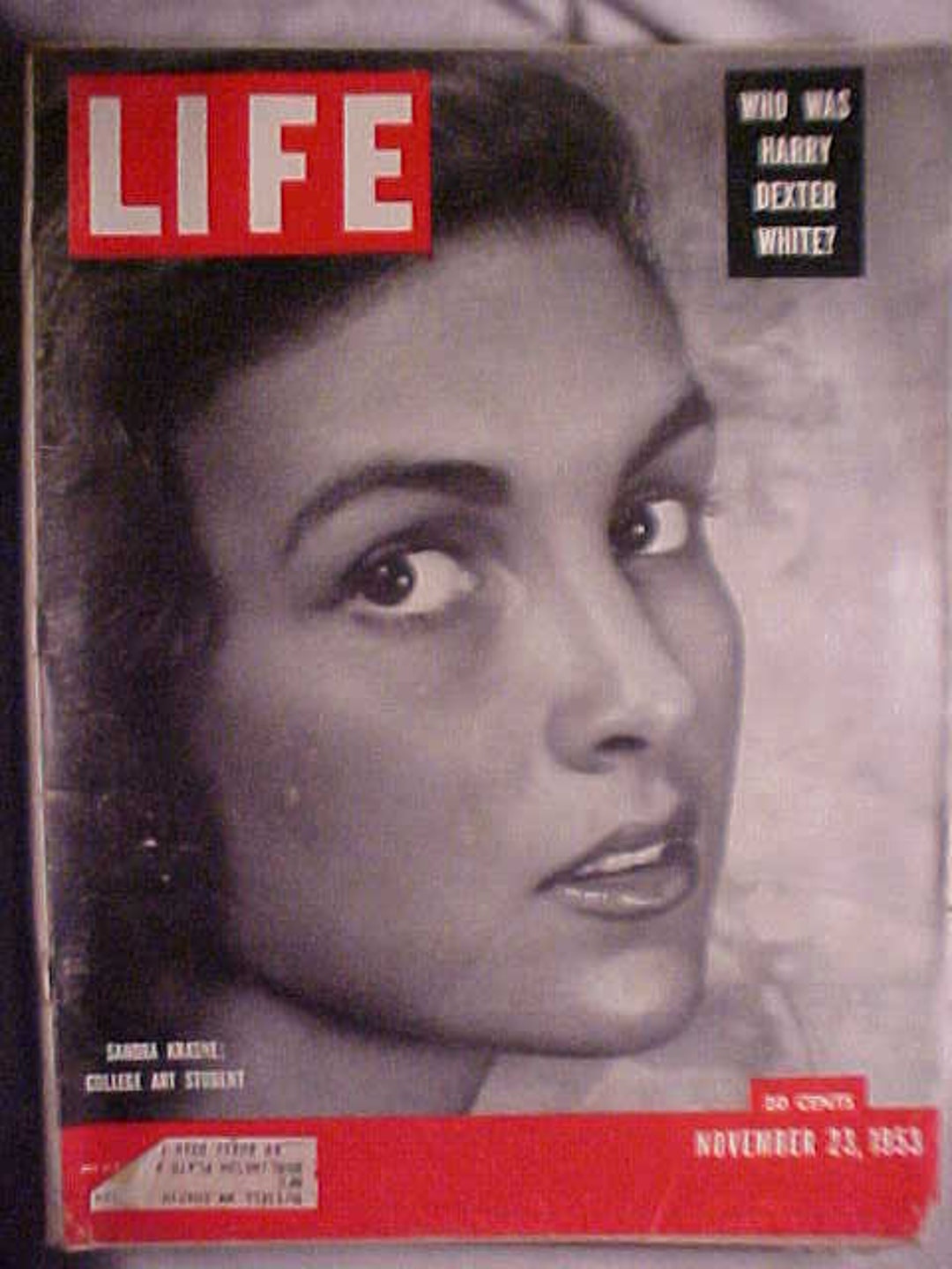 November 23, 1953 LIFE Magazine With Sandra Krasne on the Cover Has 184 ...