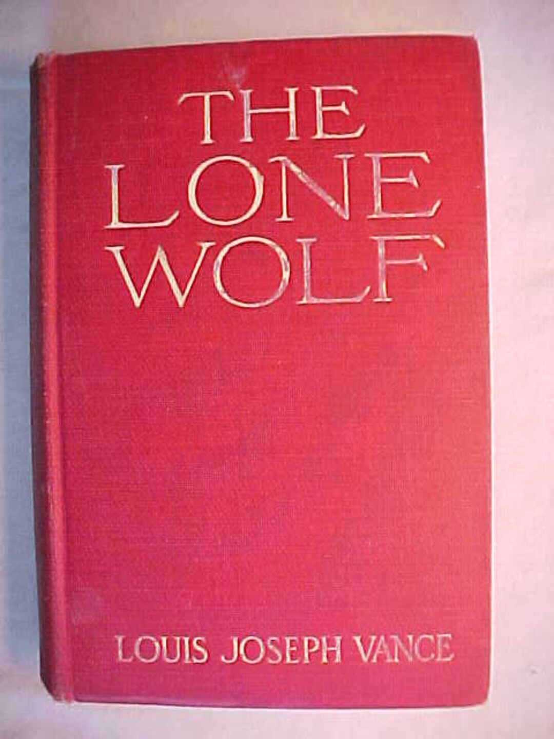 1915 the Lone Wolf by Louis Joseph Vance Illustrated by Schabelitz ...