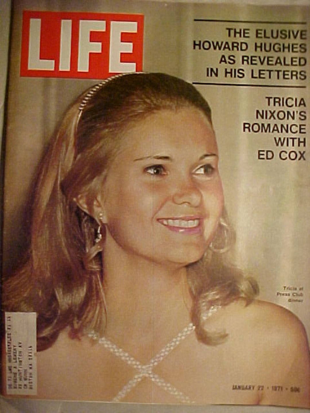 January 22, 1971 LIFE Magazine With Tricia Nixon on the Cover Has 64 ...