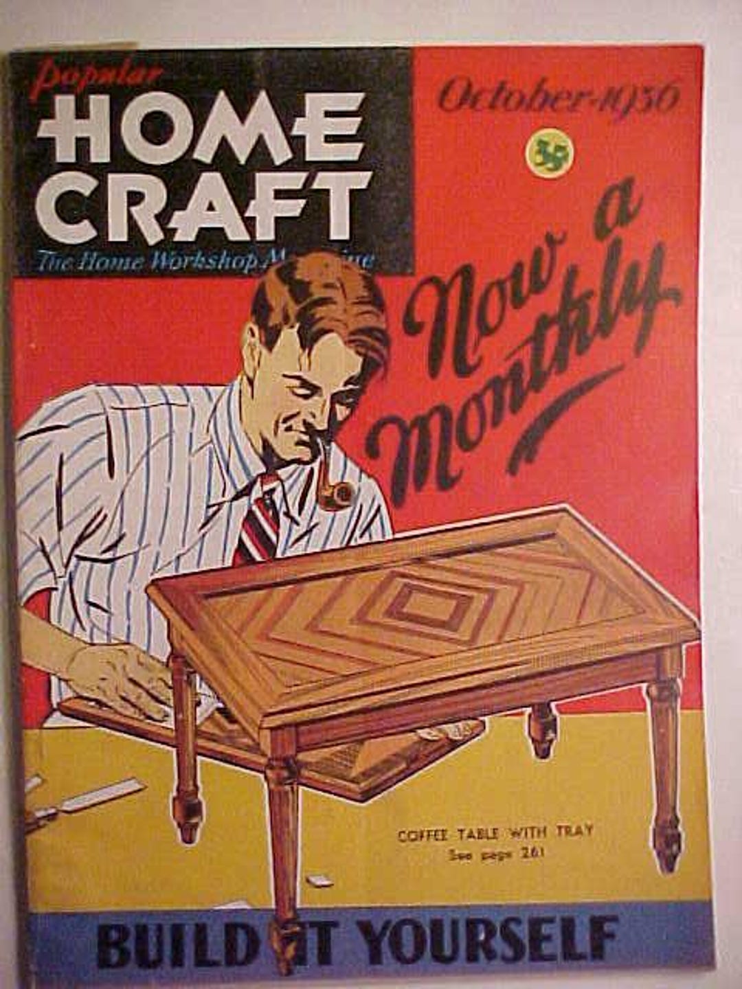 October 1936 Popular Home Craft Magazine, Has 80+ Pages of Ads ...