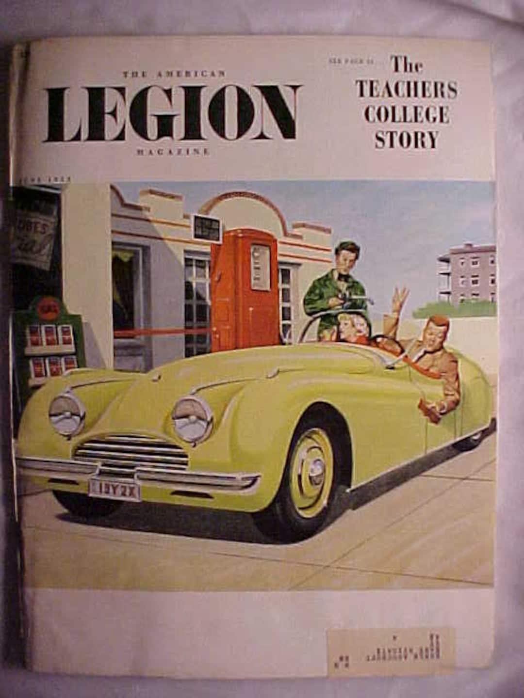 June 1953 the American Legion Magazine With Cover Art by Walter ...