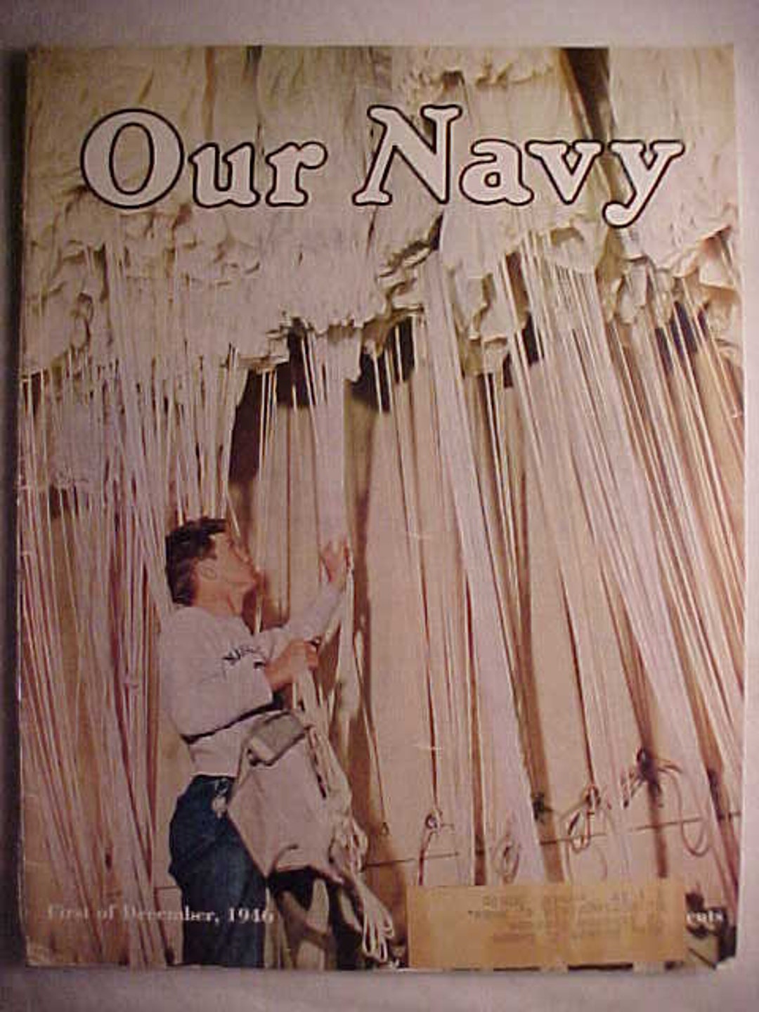 First of December 1946 Our Navy Magazine WWII United States Navy Cover ...