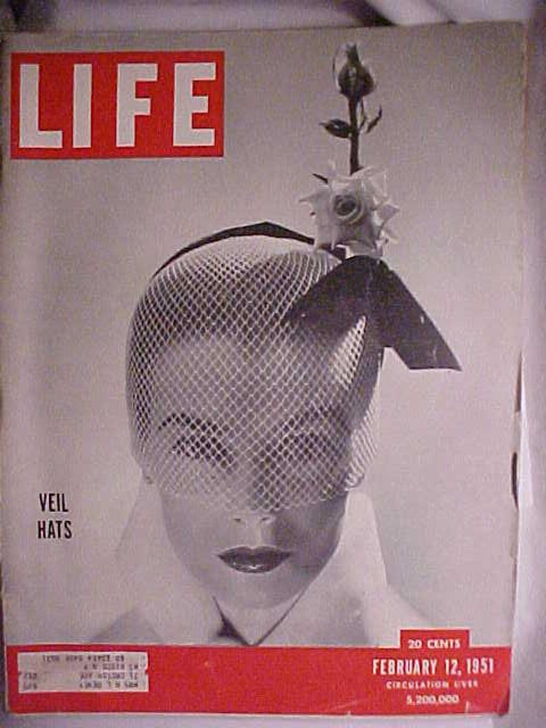 February 12, 1951 LIFE Magazine With Model Lillian Marcuson on the ...