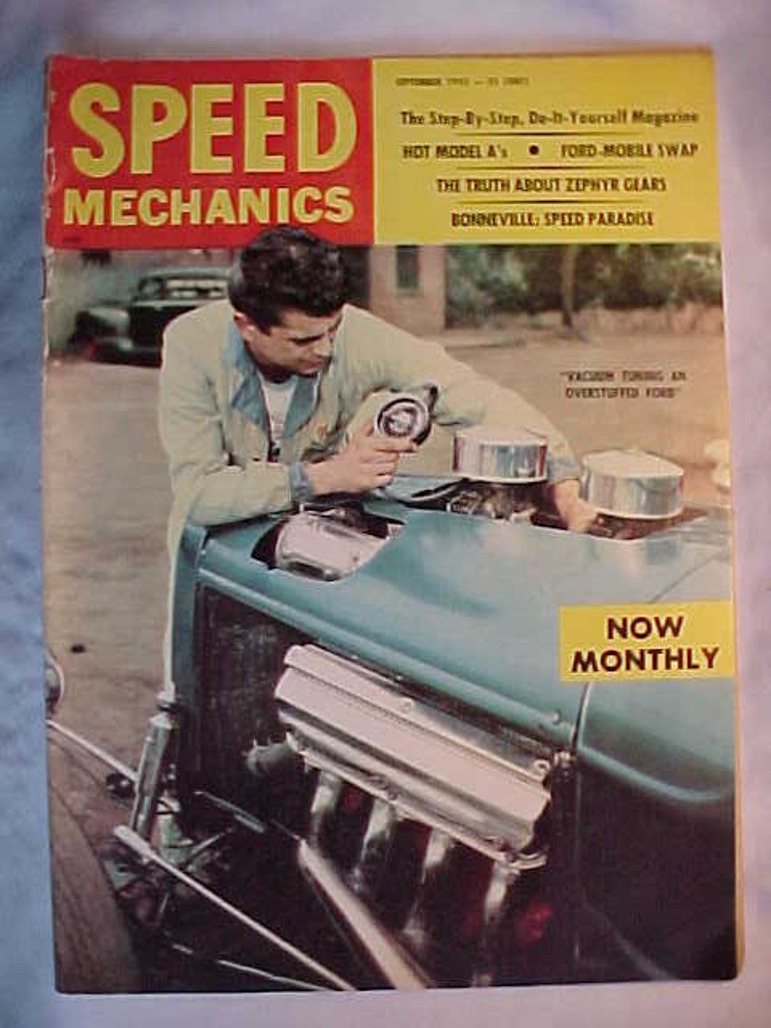 September 1955 Speed Mechanics Magazine Has 50 Pages of Ads and ...