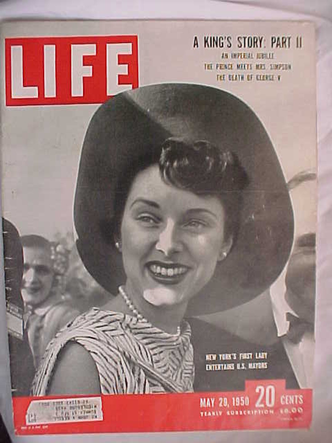 May 29, 1950 LIFE Magazine With Mrs. William O'dwyer Sloan Simpson on ...