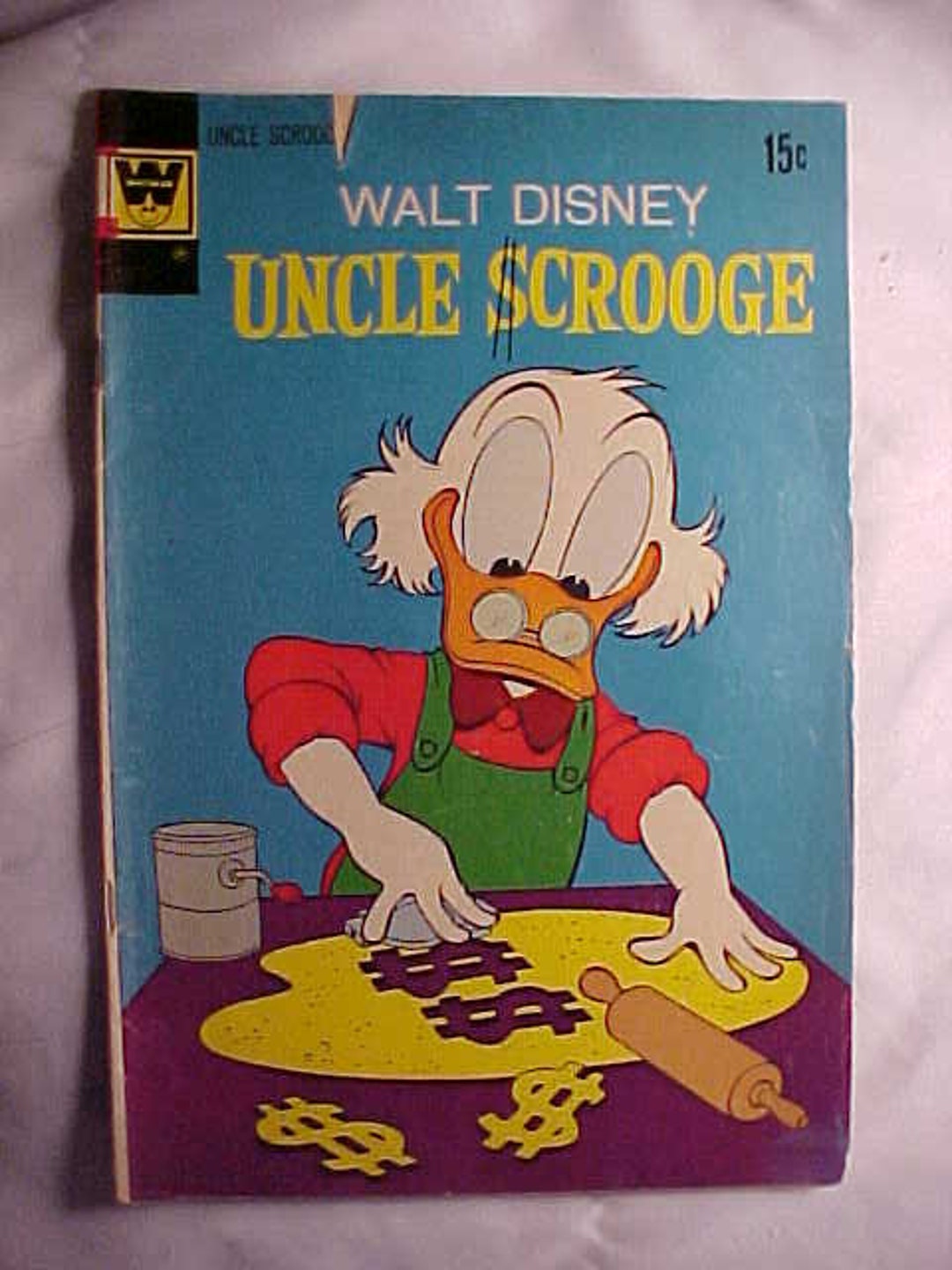 1972 Walt Disney Uncle Scrooge Pipeline to Danger No. 100 Bronze Age 15 ...