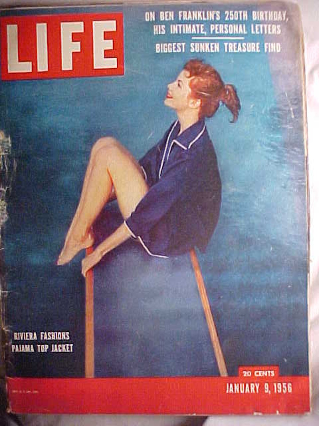 January 9, 1956 LIFE Magazine With Dorothy Selton on the Cover Has 128 ...