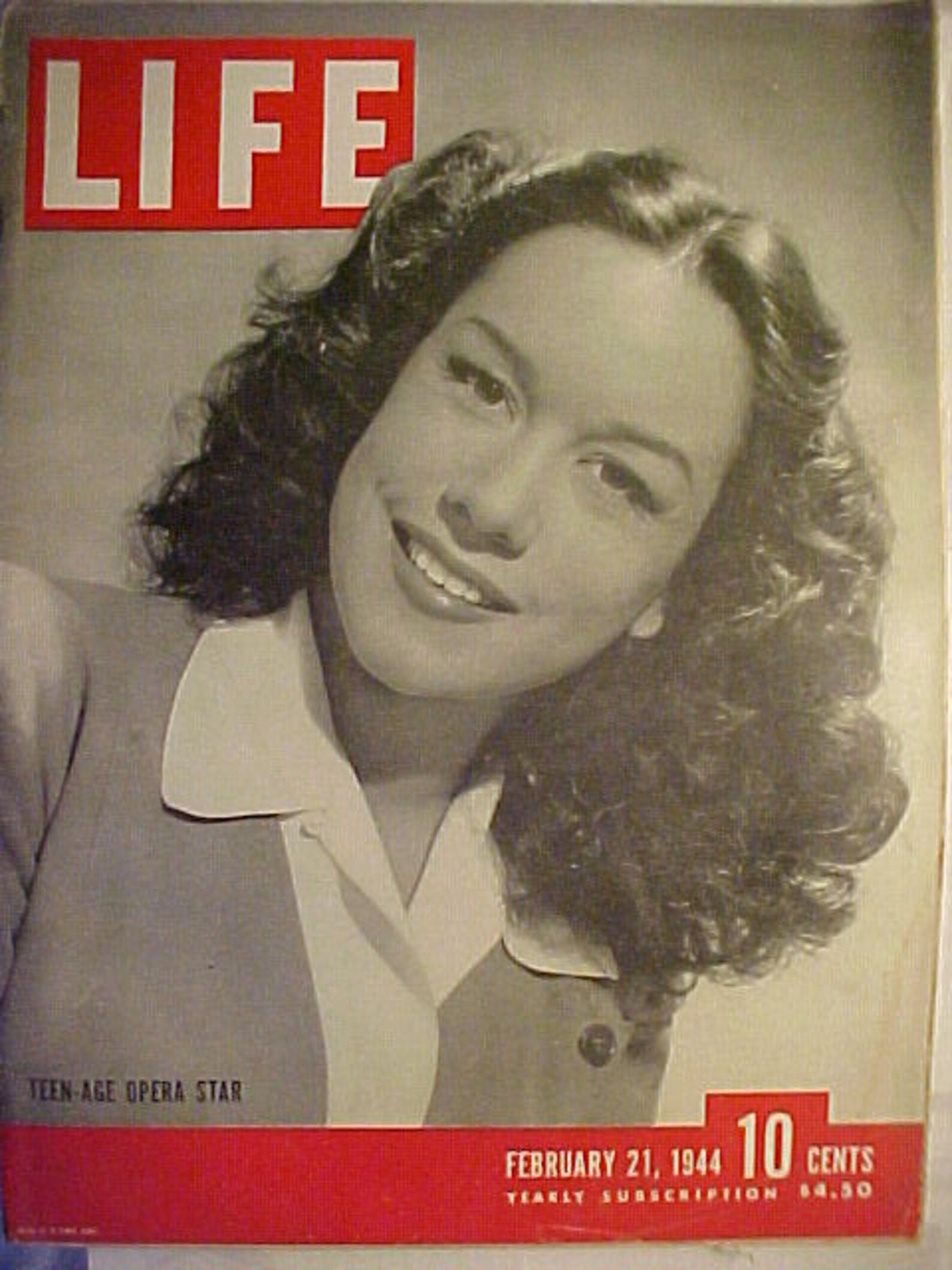 February 21 1944 LIFE Magazine With Patrice Munsel on the - Etsy