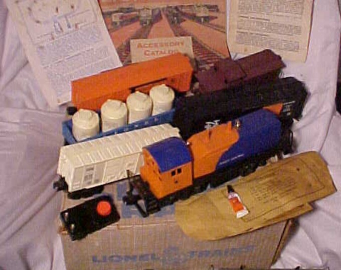 1957 Lionel No. 9641 Complete Train Set in the Original Box O Gauge ...