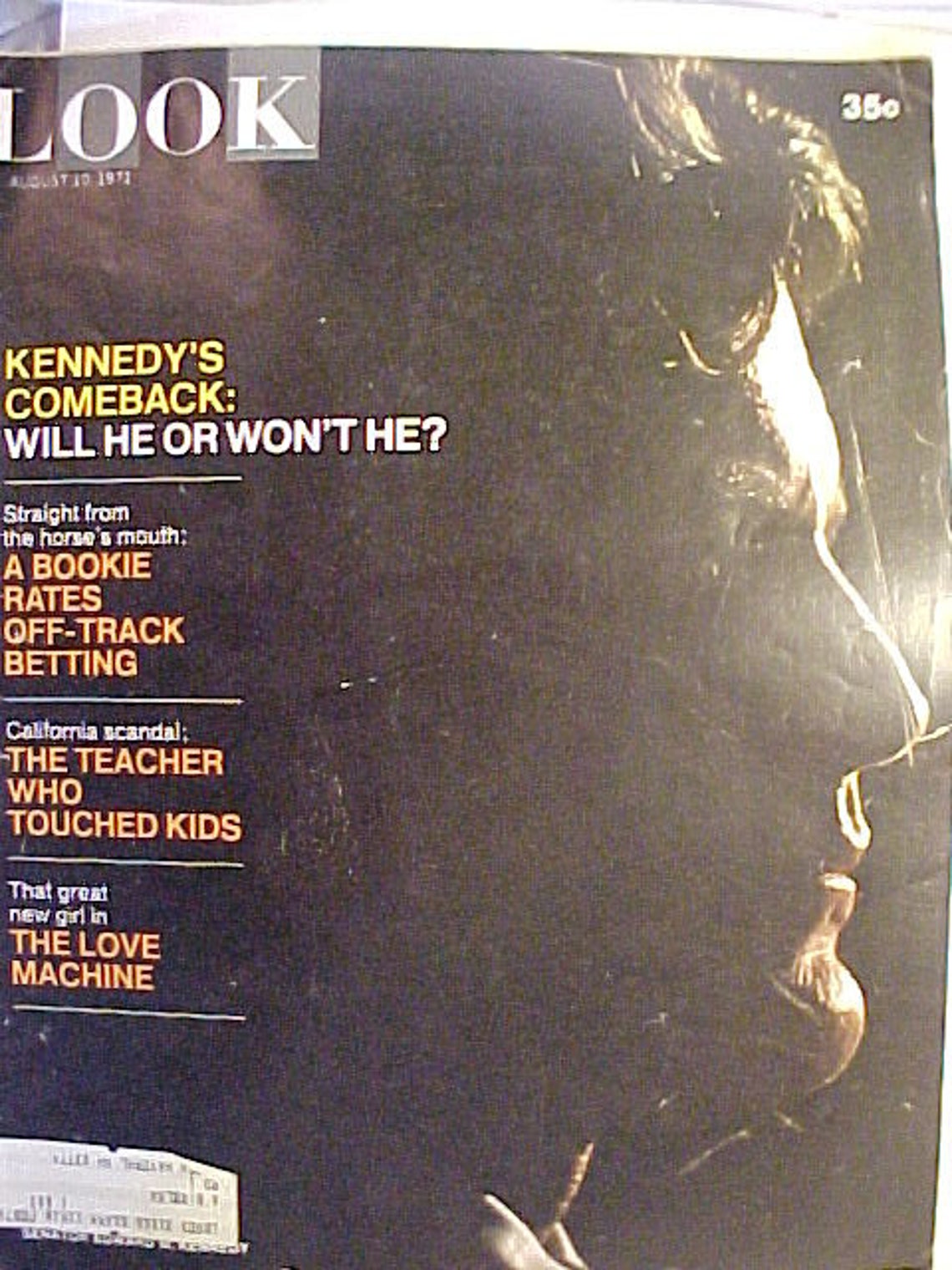 August 10 1971 LOOK Magazine With Ted Kennedy on the Cover - Etsy