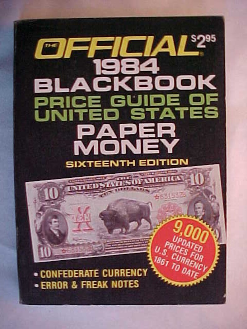 1984 16th Edition the Official Guide of United States Paper Money by ...