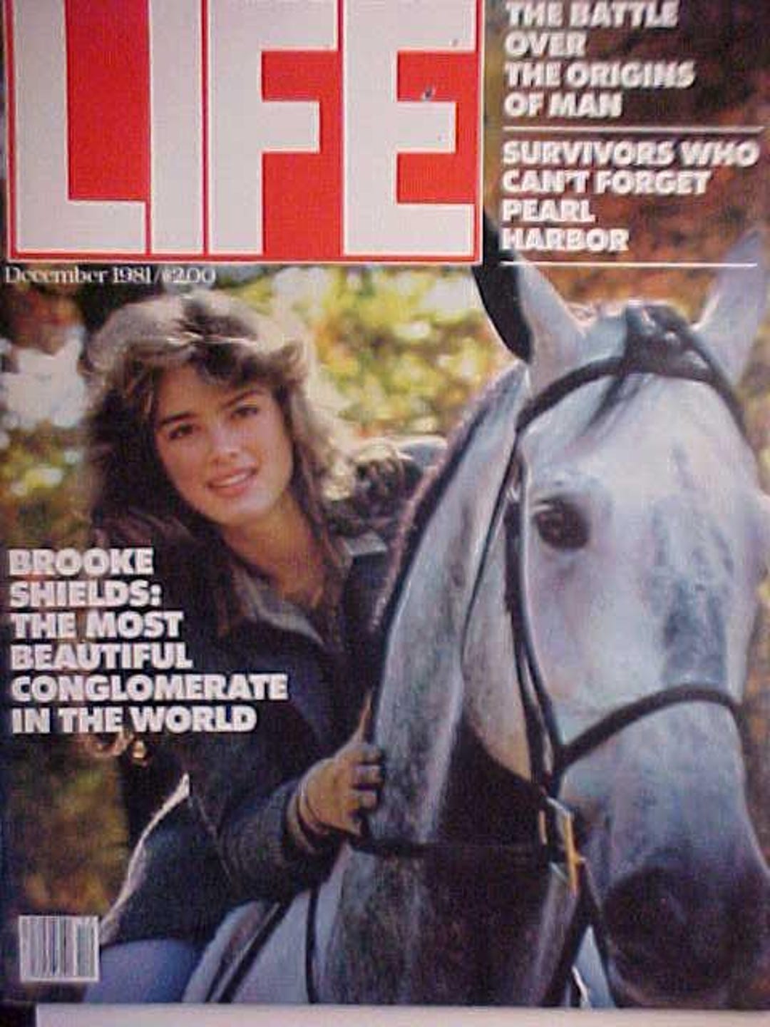 December 1981 LIFE Magazine With Brooke Shields on the Cover by Co ...
