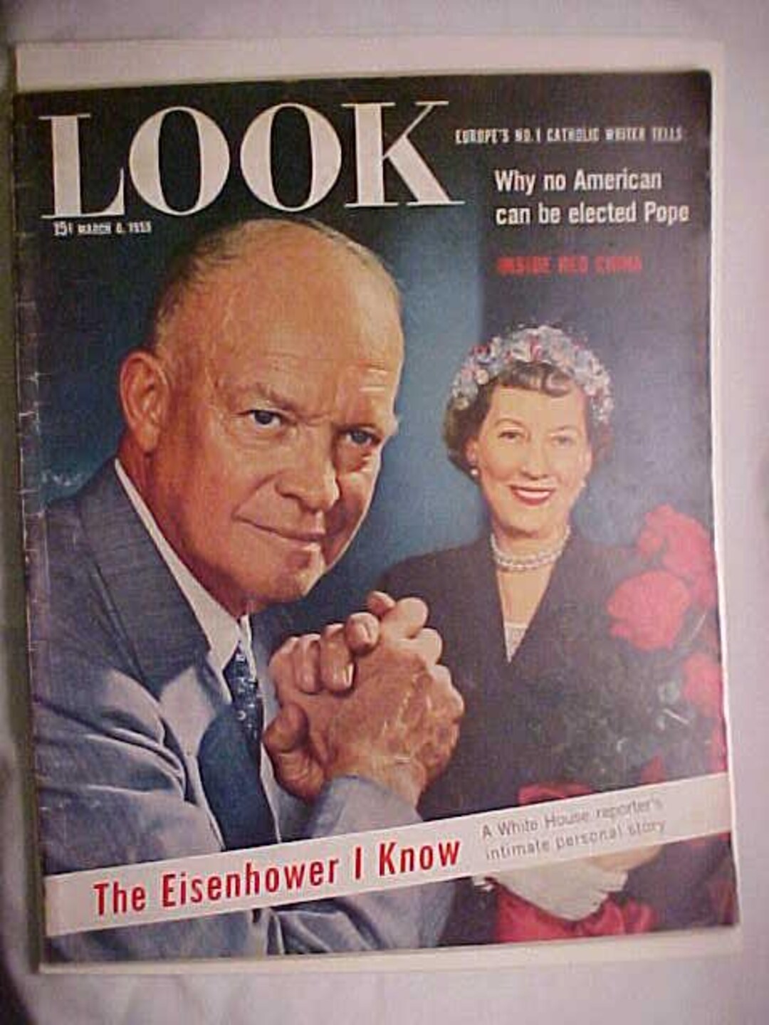 March 8, 1955 LOOK Magazine With Dwight D. Eisenhower on the Cover Has ...