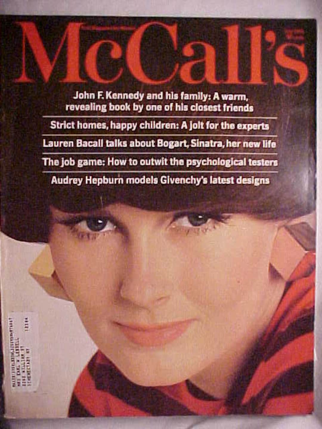 July 1966 Mccall's Magazine With Maria Gudy on the Cover by Otto Storch ...