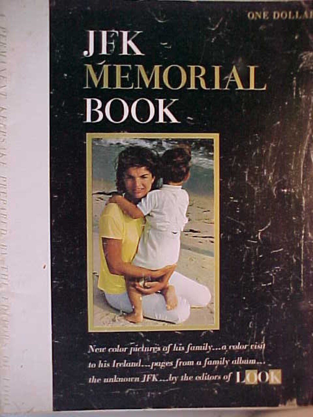 1964 John F. Kennedy JFK Memorial Book by LOOK Magazine With Jackie ...